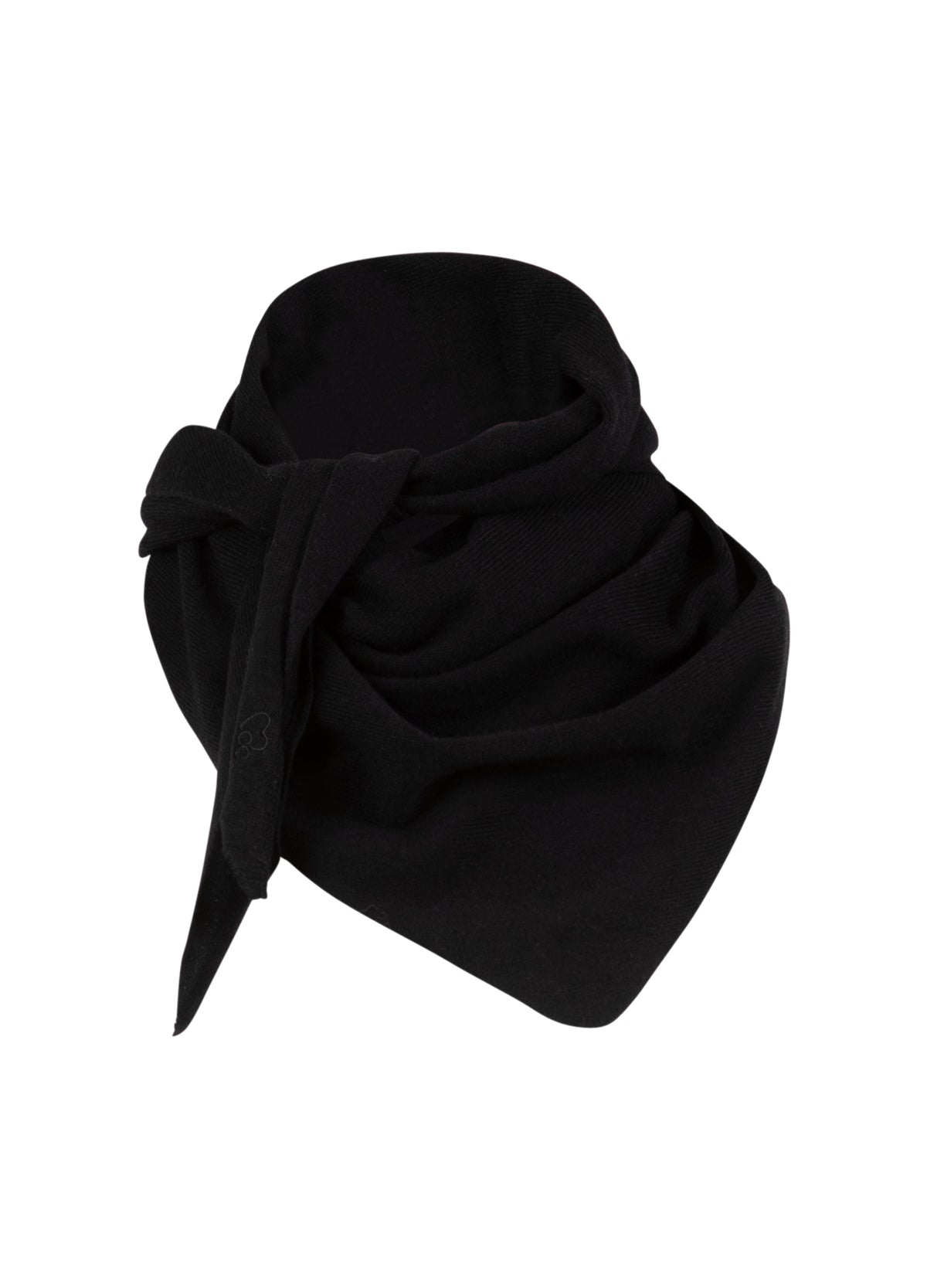 black small scarf